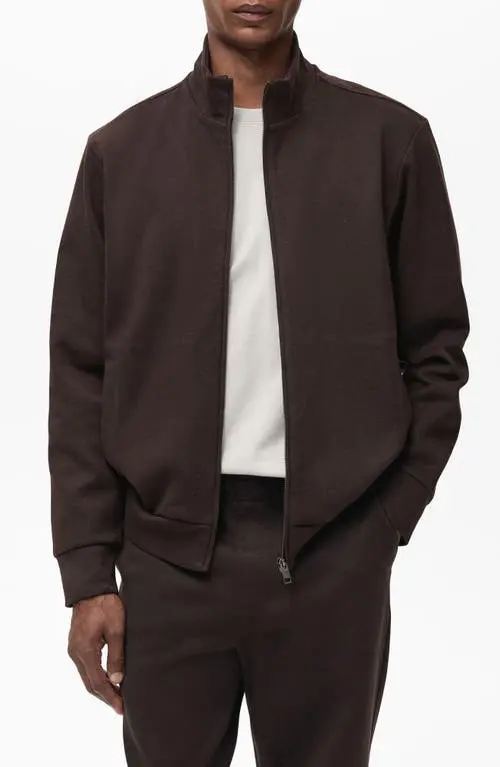 Mango Cotton-blend Bomber Jacket