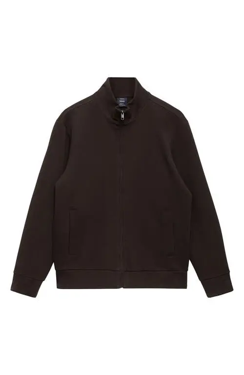 Mango Cotton-blend Bomber Jacket