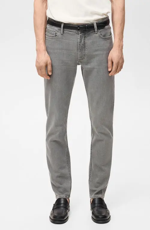 Mango Jan Slim Fit Jeans - Denim Grey