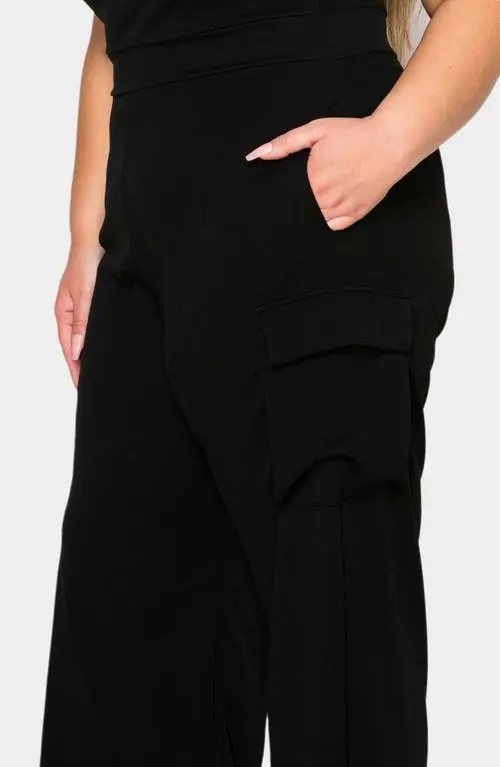 L I V D Yumi Strapless Jumpsuit - Black
