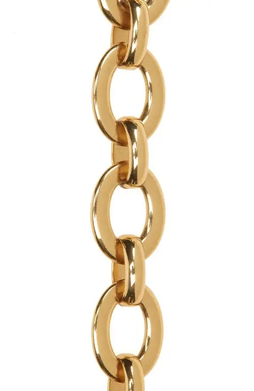 Chloé Script Logo Chain Belt