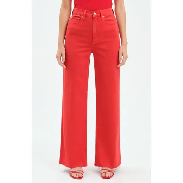 DAZE Far Out High-waist Wide-leg Jeans