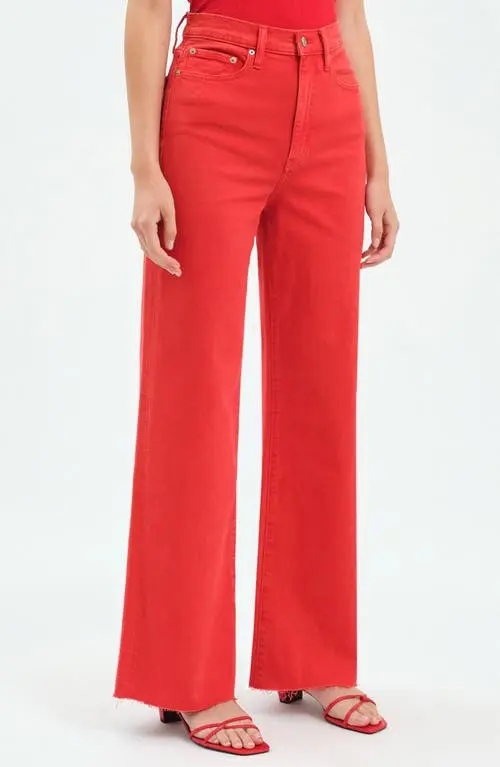 DAZE Far Out High-waist Wide-leg Jeans