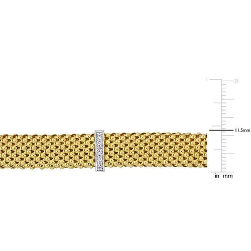 JULIANNA B. Cubic Zirconia Popcorn Necklace