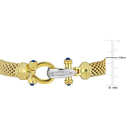 JULIANNA B. Cubic Zirconia Popcorn Bangle