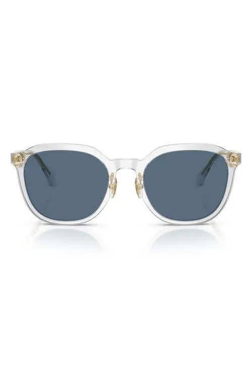Versace 55mm Phantos Sunglasses - Transparent Grey