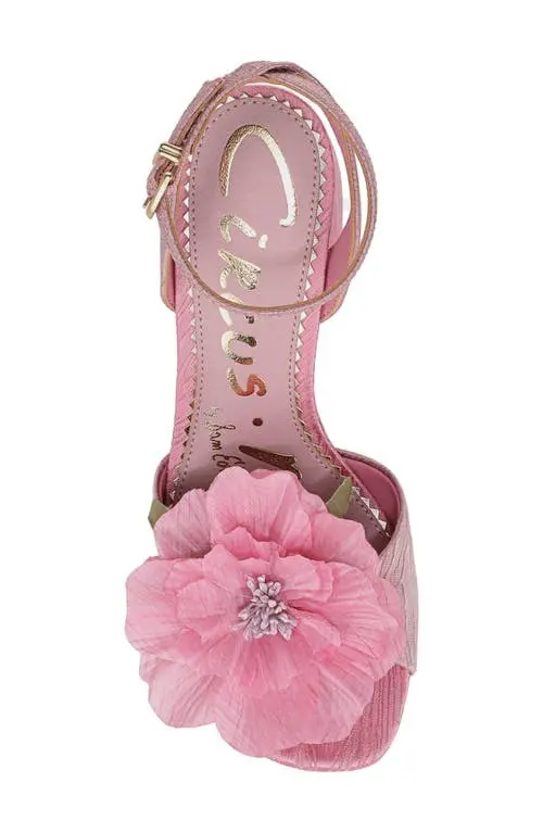 CIRCUS NY BY SAM EDELMAN Aria Floral Sandal - Rosette Blush/pink Prism