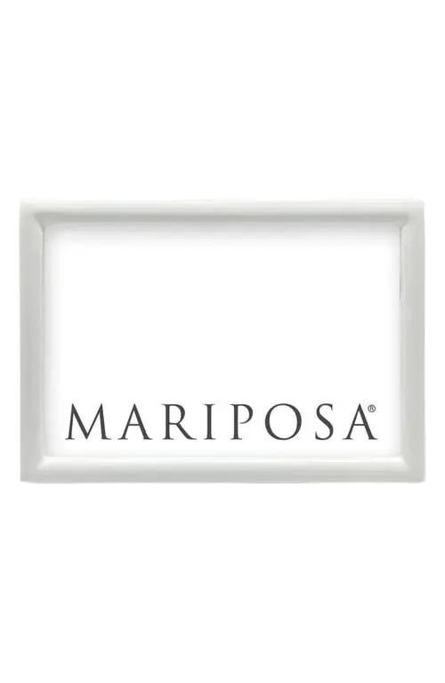 MARIPOSA Main Line Picture Frame - White