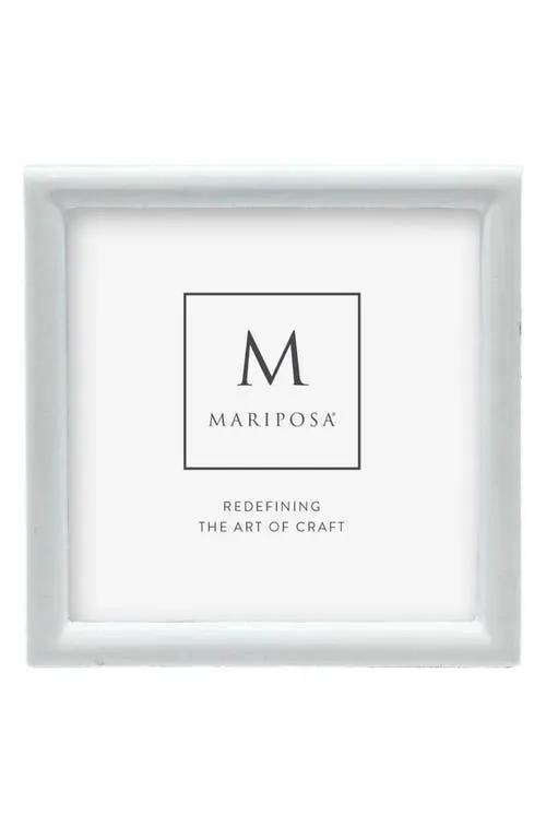 MARIPOSA Main Line Picture Frame5.86" L X 0.59" W X 7.75" H - White