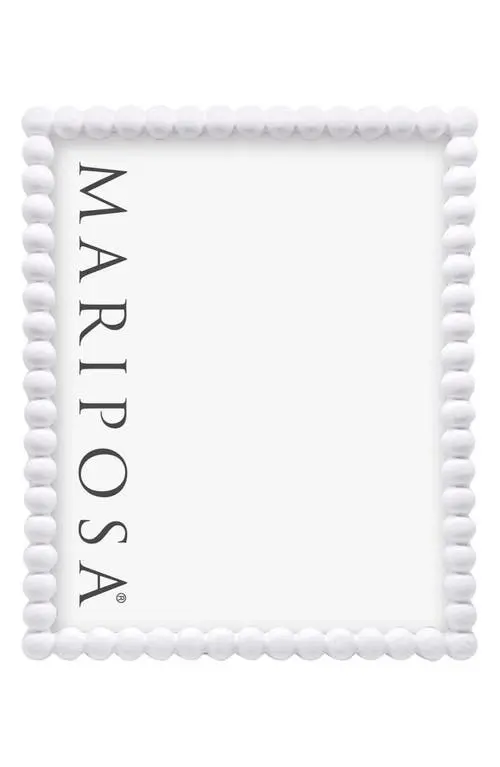 MARIPOSA Baubles Picture Frame - White