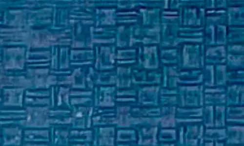 MARIPOSA Grasscloth Textured 4" X 6" Picture Frame - Blue