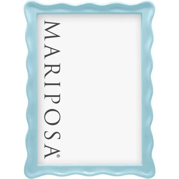 MARIPOSA Wavy Picture Frame - Blue