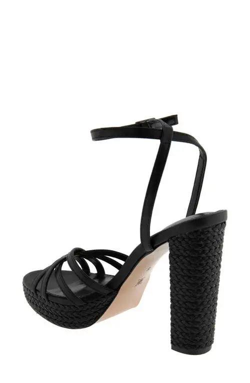 Bcbgmaxazria Orisa Platform Sandal - Black