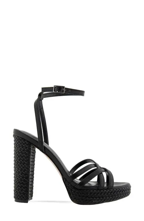 Bcbgmaxazria Orisa Platform Sandal - Black