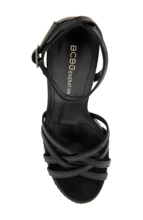 Bcbgmaxazria Orisa Platform Sandal - Black
