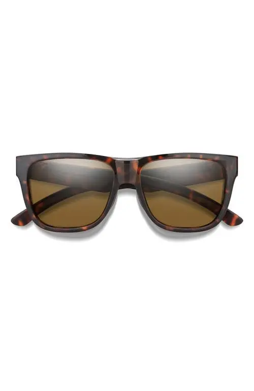 SMITH Lowdown 2 55mm Chromapop™ Polarized Sunglasses - Tortoise/brown
