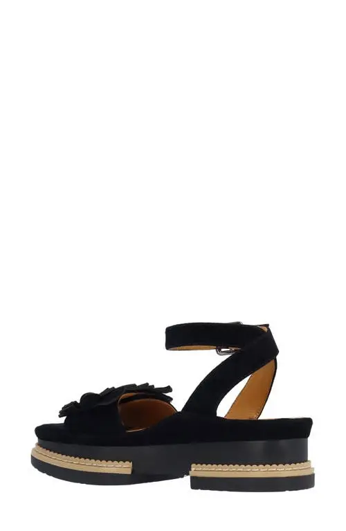 L'AMOUR DES PIEDS Alaric Platform Sandals - Black