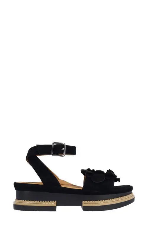 L'AMOUR DES PIEDS Alaric Platform Sandals - Black