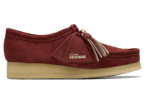 Clarks Wallabee - Deep Red