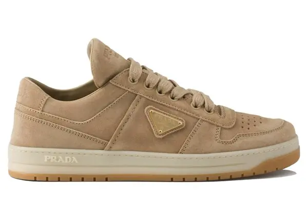 Prada Downtown Low-top Sneakers - Ecru