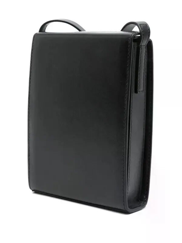 Sandro Leather Messenger Bag
