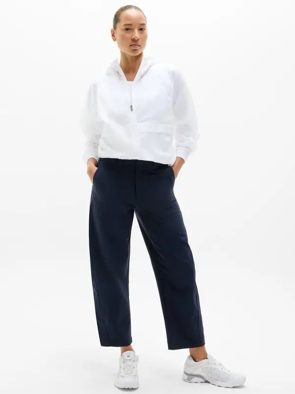 Athleta High-rise Barrel Leg Pants - Navy