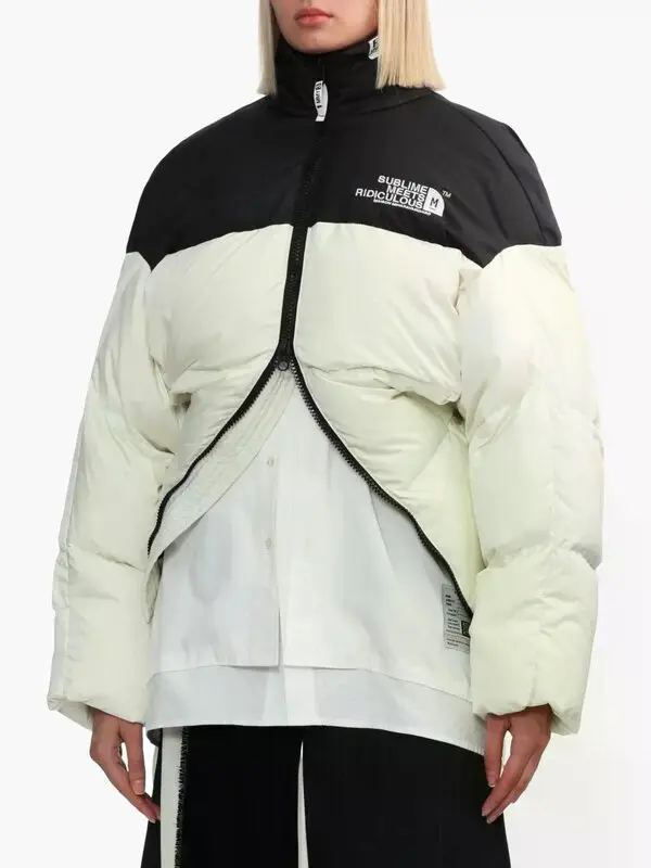 Mihara Yasuhiro Cropped Puffer Jacket - White