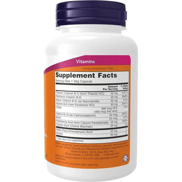 NOW FOODS B-50 100 Capsules
