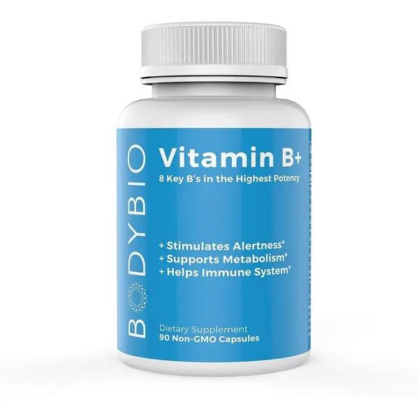 BODY BIO B Vitamins High Dose 90 Capsules - One-color