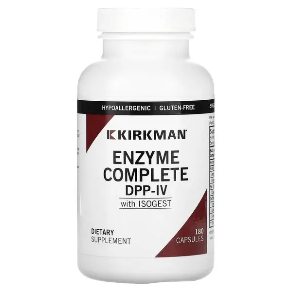 KIRKMAN PROFESSIONAL Enzyme Complete/dpp-iv With Isogest 180 Capsules - One-color