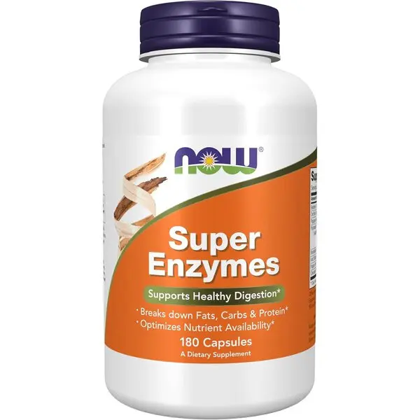NOW FOODS Super Enzymes Capsules - One-color