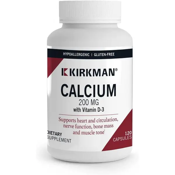 KIRKMAN PROFESSIONAL Calcium 200mg 120 Capsules - One-color