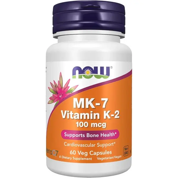 NOW FOODS Mk-7 Vitamin K-2 100mcg - One-color