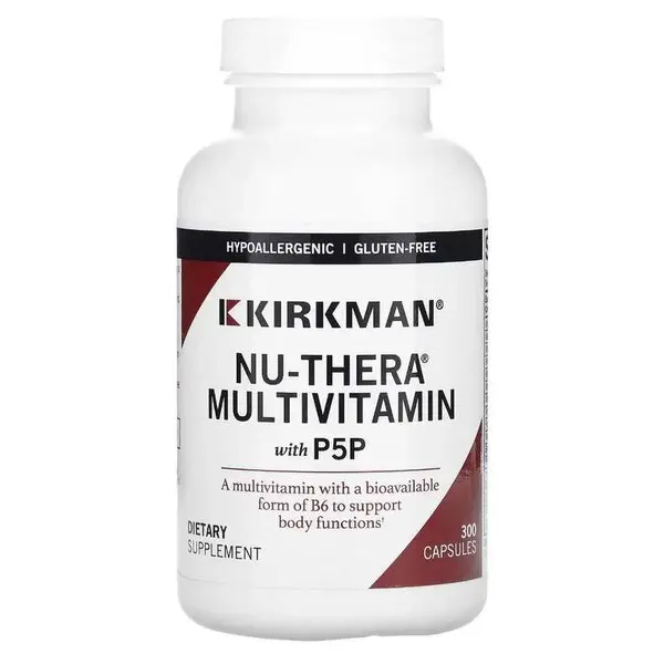 KIRKMAN PROFESSIONAL Nu-thera W/50 Mg P-5-p Capsules -hypoallergenic 300 Capsules - One-color