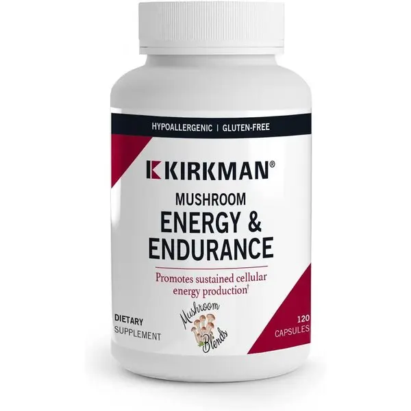 KIRKMAN PROFESSIONAL Mushroom Energy & Endurance 120 Capsules - One-color