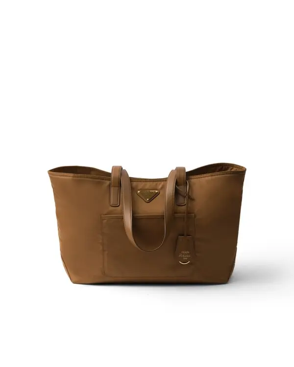 Prada Re-edition 1978 Re-nylon And Saffiano Leather Tote Bag