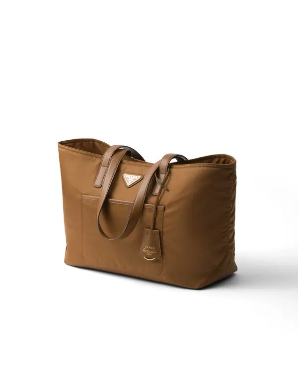 Prada Re-edition 1978 Re-nylon And Saffiano Leather Tote Bag