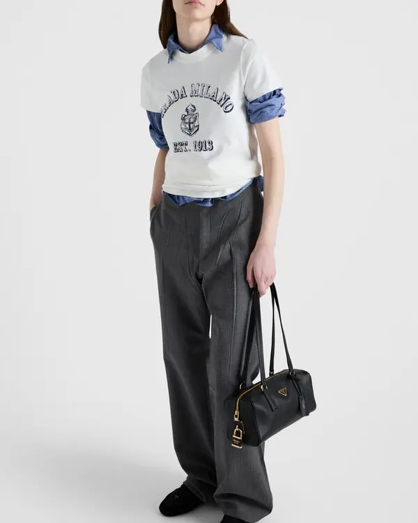 Prada Printed Jersey T-shirt