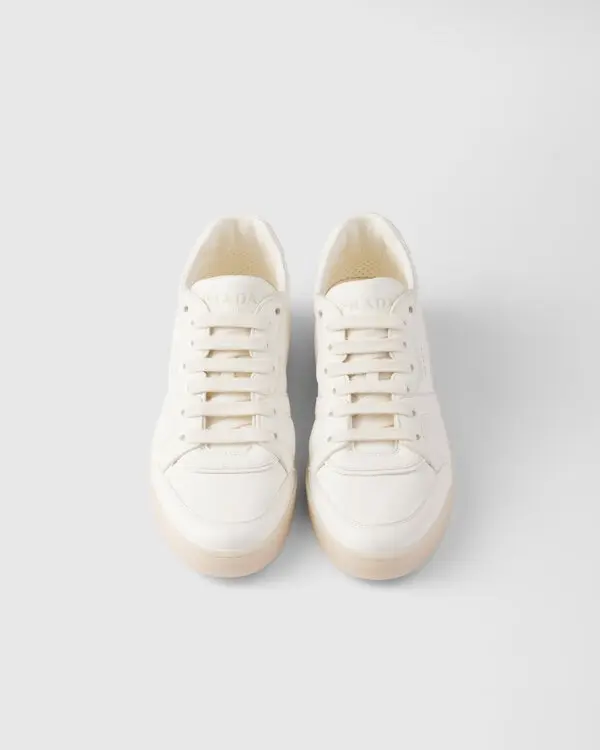 Prada Nappa Leather Sneakers