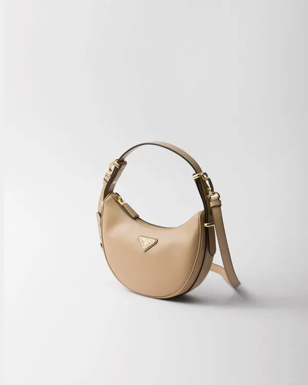 Prada Arqué Small Leather Shoulder Bag