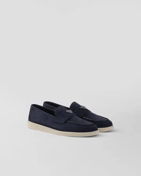 Prada Suede Loafers