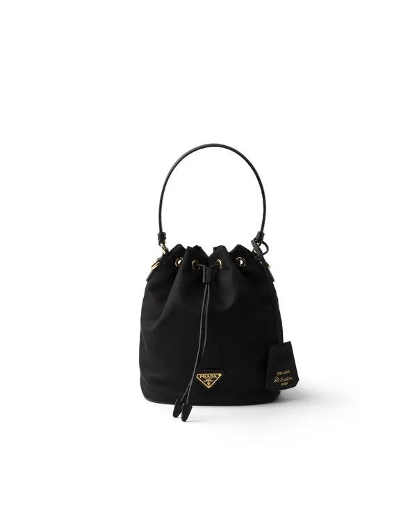 Prada Re-edition 1978 Mini Re-nylon Bucket Bag - Black