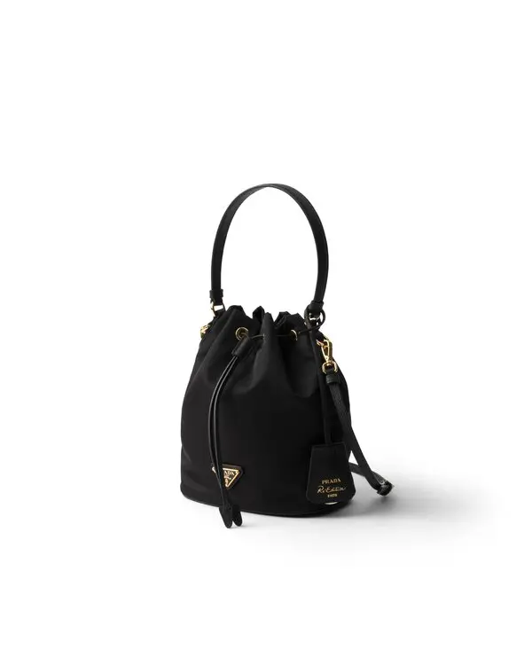 Prada Re-edition 1978 Mini Re-nylon Bucket Bag - Black