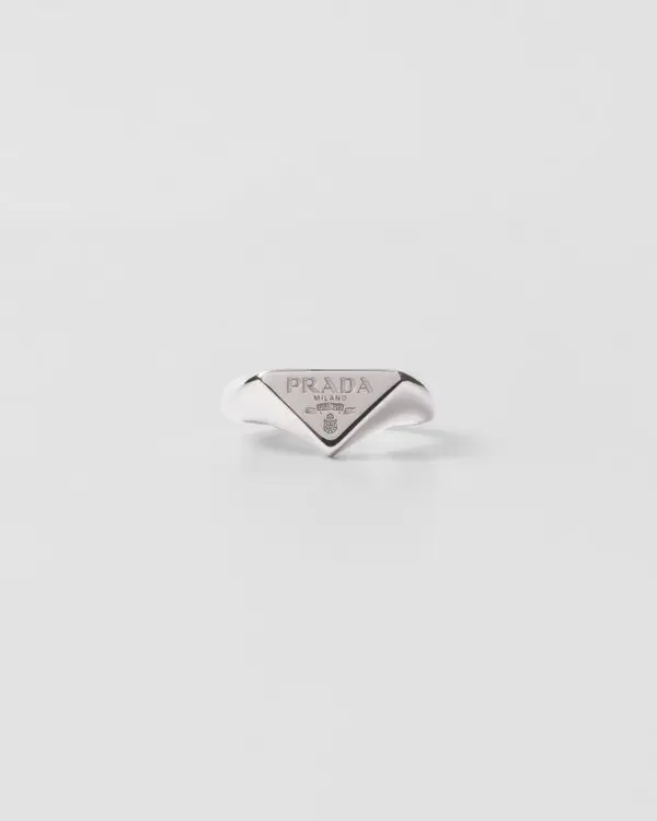 Prada Sterling Ring - Silver
