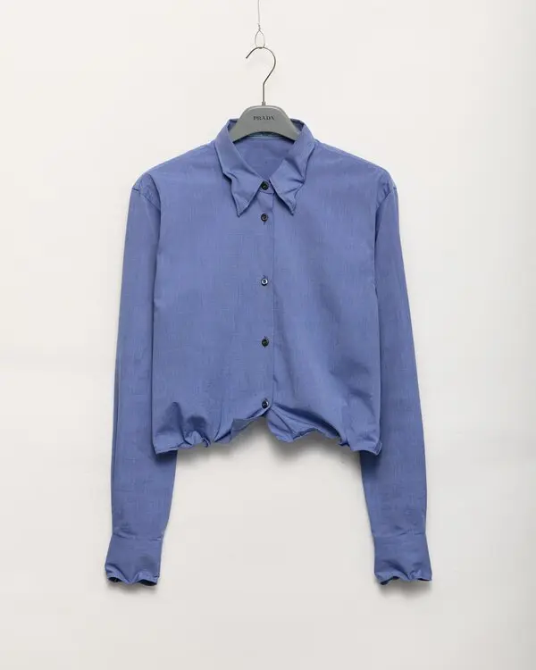 Prada Fil-à-fil Shirt - Blue