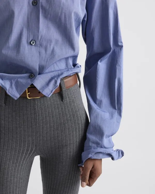 Prada Fil-à-fil Shirt - Blue