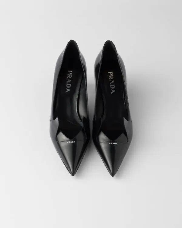 Prada Two-Tone Pumps - Black | Editorialist