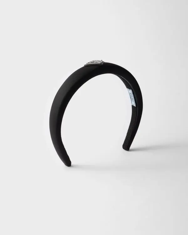 Prada Re-nylon Headband - Black