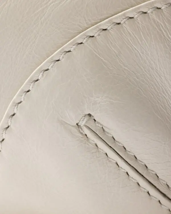 Prada Re-edition 2002 Leather Shoulder Bag - White