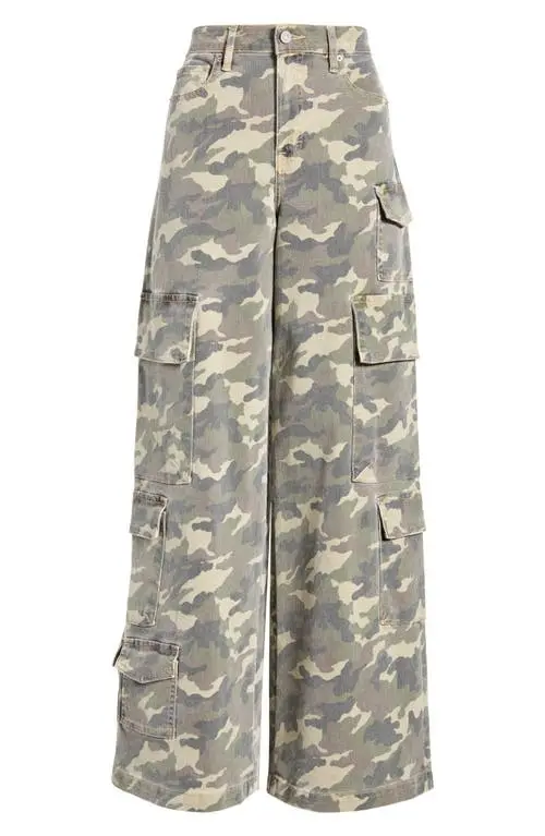 HIDDEN JEANS Wide Leg Cargo Pants